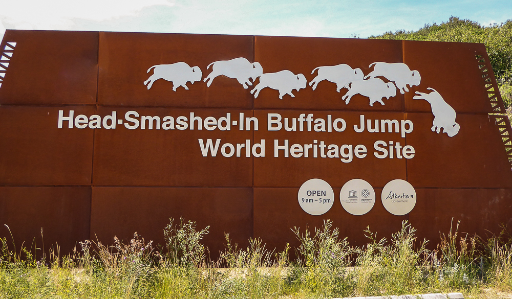 Head Smashed In Buffalo Jump and The Frank Slide - Our Epic Journey