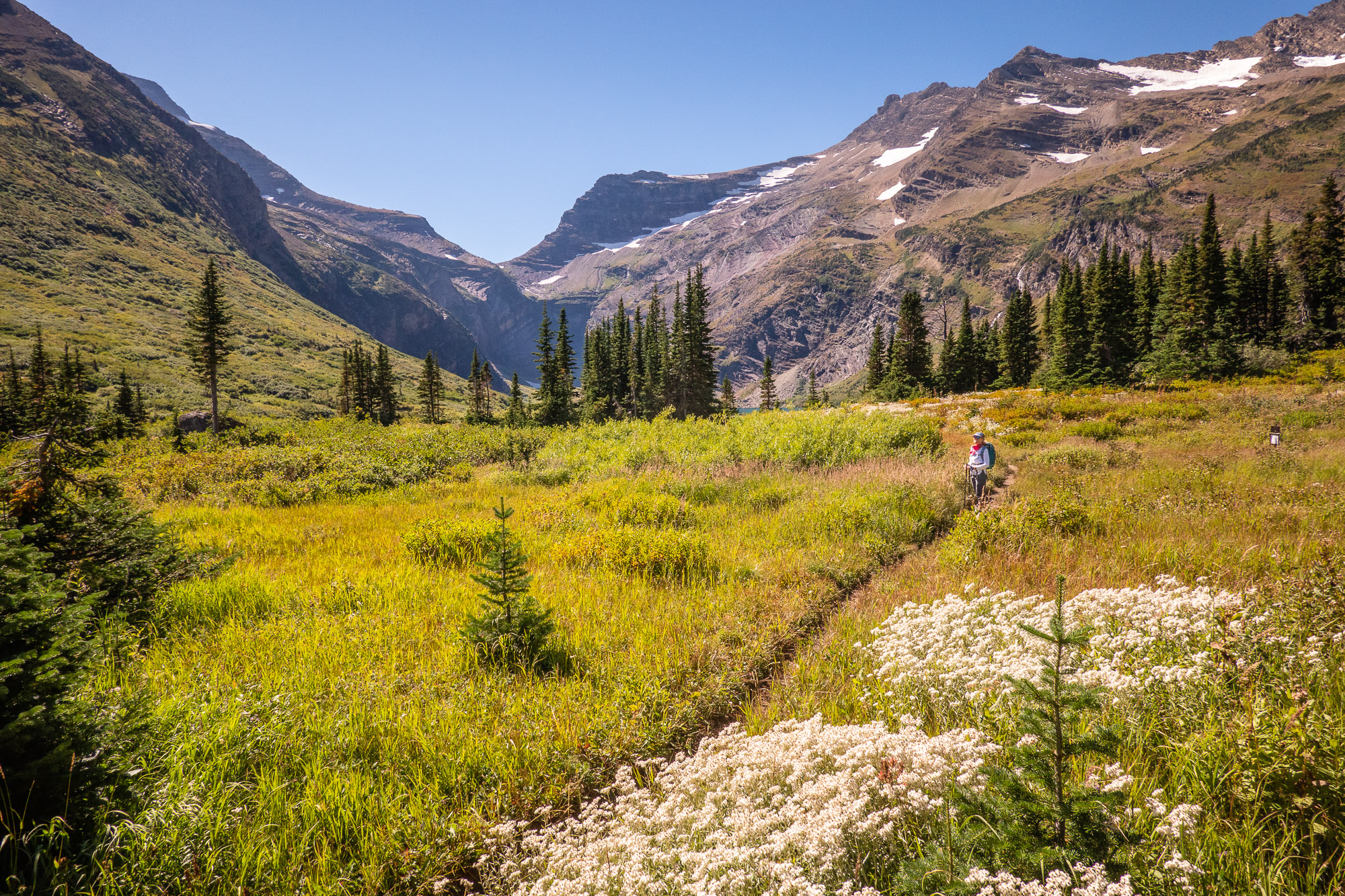 Florence Falls, Gunsight Lake and Piegan Pass Hikes - Our Epic Journey